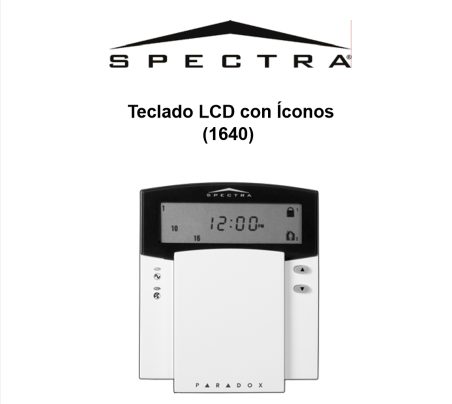 Manual de Usuario Paradox Spectra - Segurinter Sistemas de Seguridad